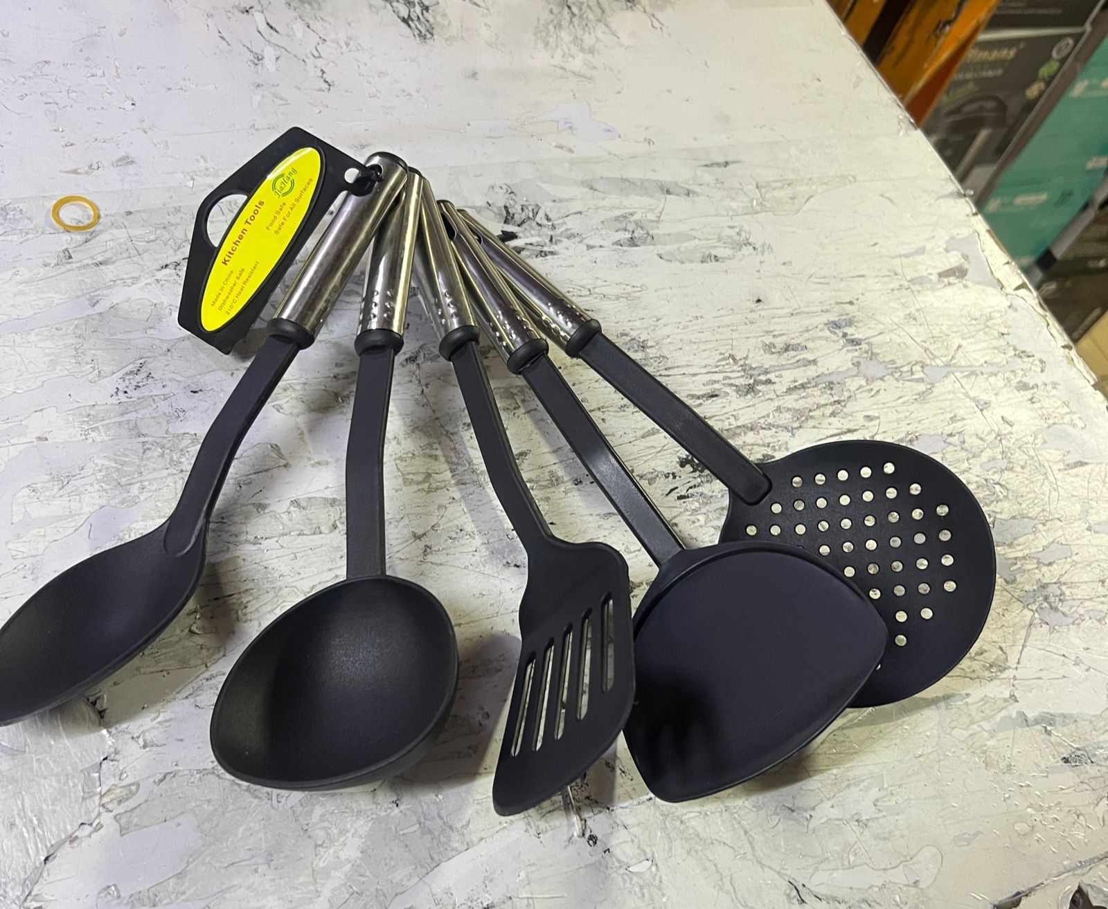 Best price for 5Pcs nonstick cooking spoons set; Only for use on ...