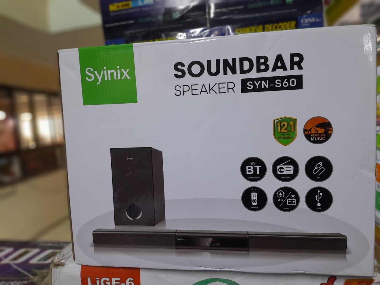 Exclusive discounts for Syinix Sound Bar Multimedia Woofer Speaker ...