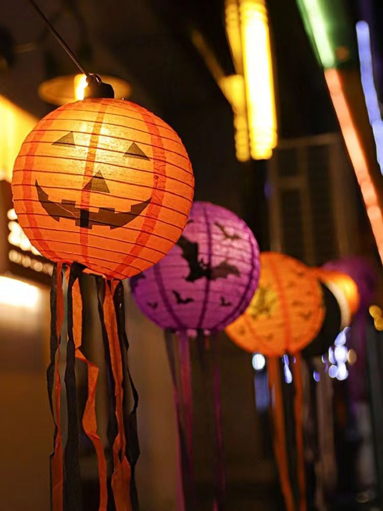 Best price for Halloween lantern haunted house venue decoration props ...