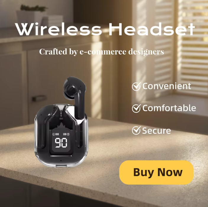 Best price for Wireless Bluetooth Earphone Transparent HIFI earphone ...