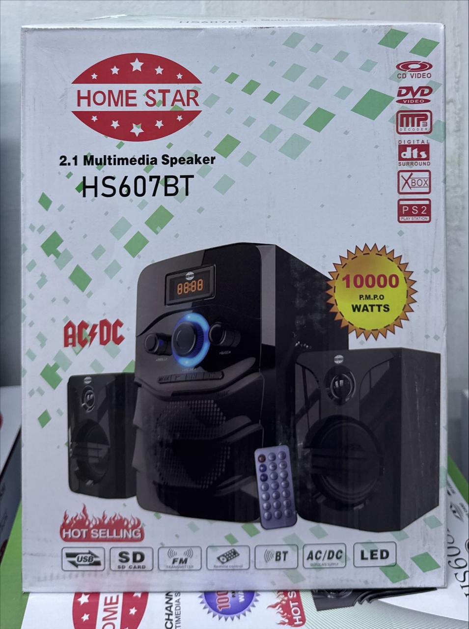 Best price for Homestar HS607BT 2.1 Portable Multimedia Speaker System ...