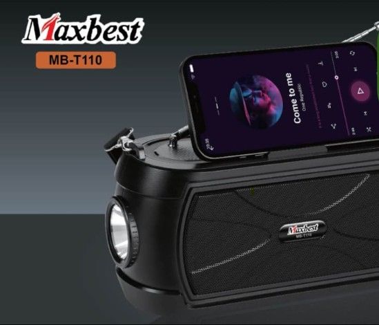 Best price for MAXBEST MB-T110 PORTABLE BLUETOOTH SPEAKER – POWERFUL ...