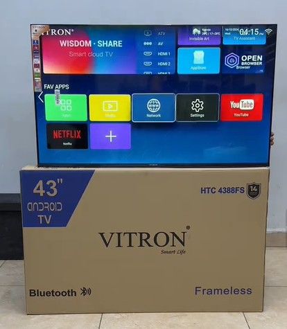 Best price for Vitron 4388FS 43 Inch Full HD Smart Android 1GB RAM 8GB ...