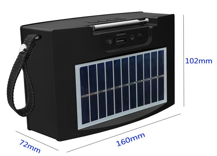Best price for BOOMBEST LN-1016 MINI SUN SOLAR BLUETOOTH SPEAKER ...