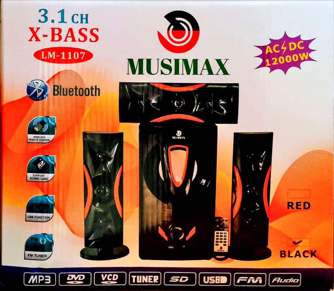 Best price for Musimax LM-1107 3.1 Channel X-Bass Speaker System with ...