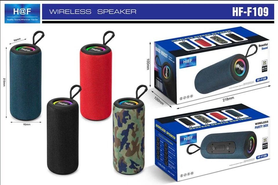 Best price for H@F HF-F109 COMPACT BLUETOOTH SPEAKER – PORTABLE DESIGN ...