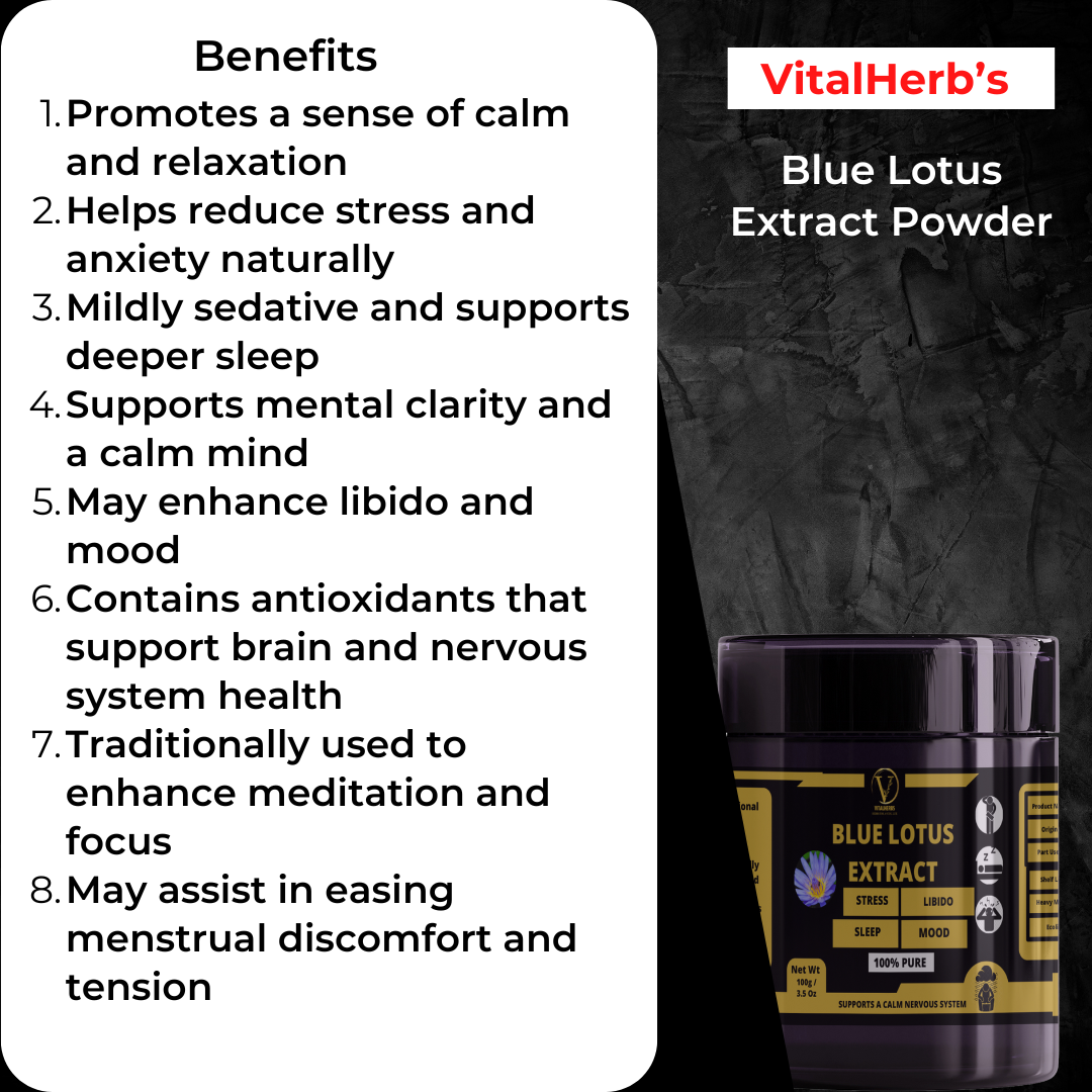 Best price for Blue Lotus Extract Powder - 100% Pure,Helps reduce ...