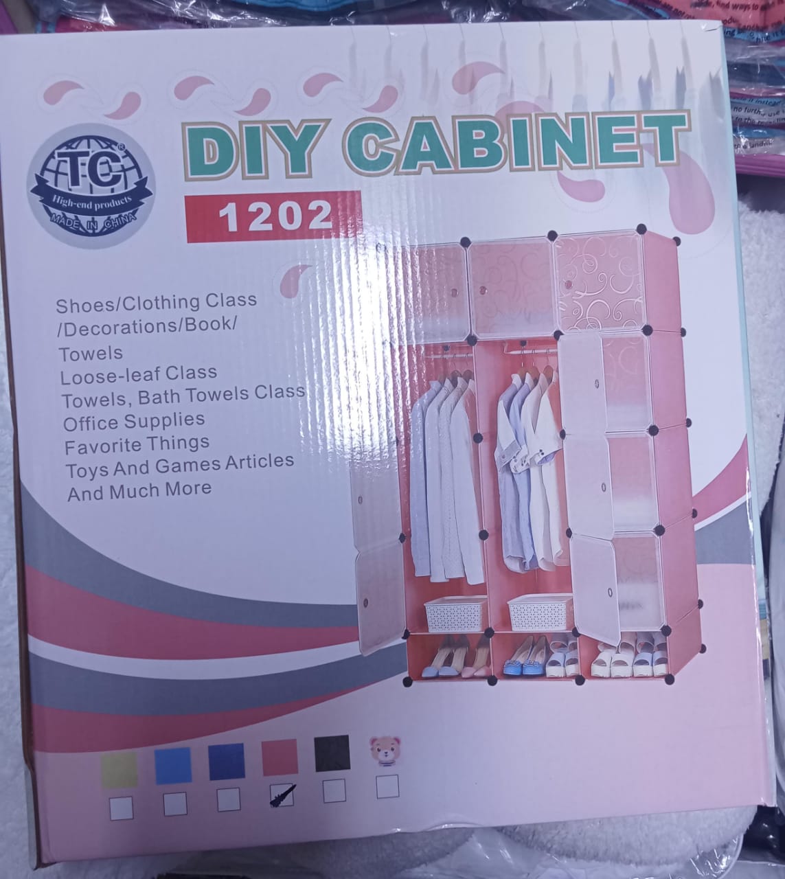 Best price for TC plastic wardrobe Portable 3-Column Plastic Wardrobe ...