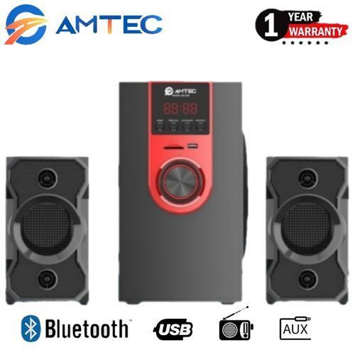 Best price for Random red/blue Amtec AM-008 2.1CH Multimedia Bluetooth ...