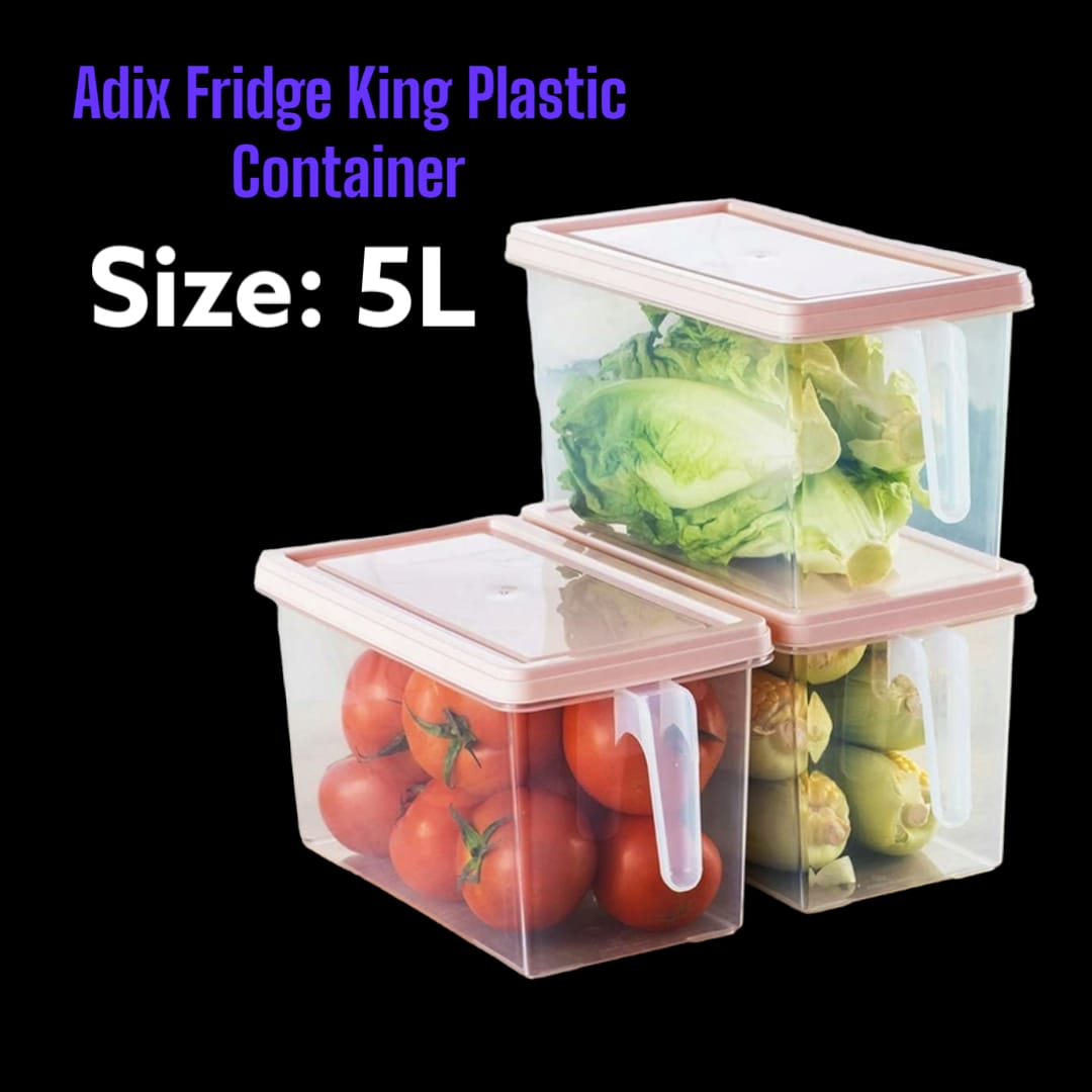 Best price for 3pcs Adix kitchen fridge storage containers with open ...