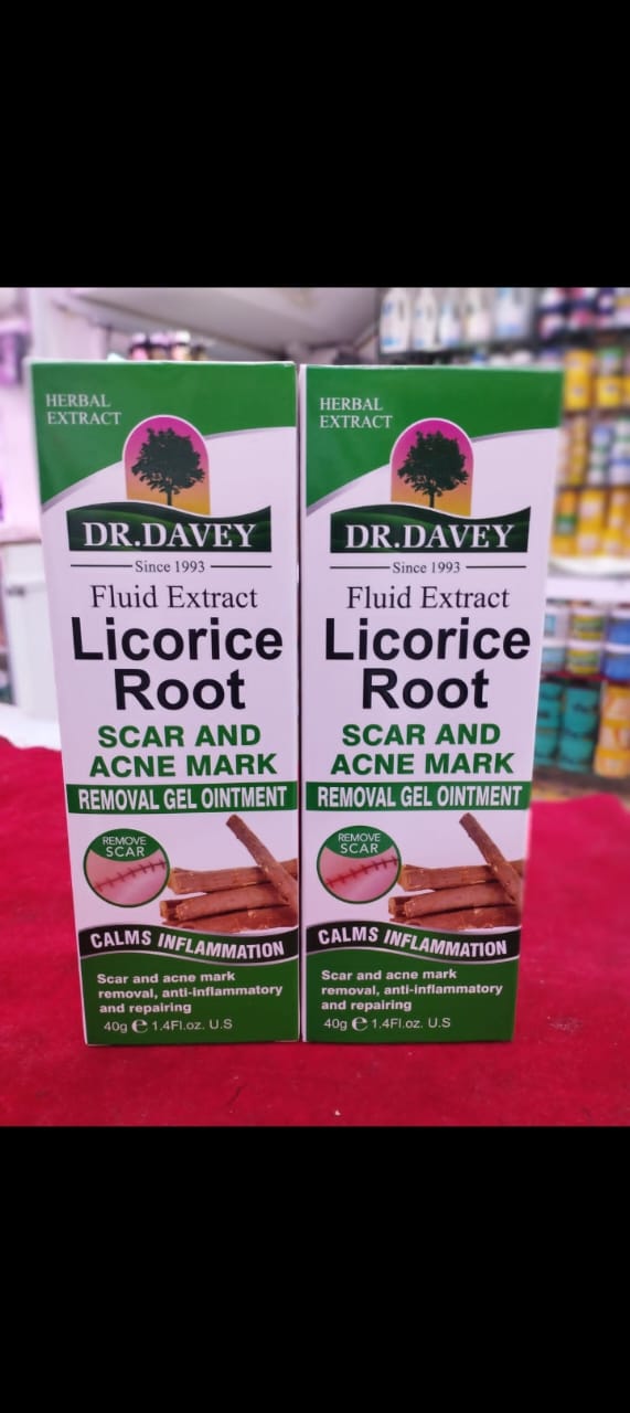 Black Friday Discounts for Dr. Davey Licorice Root SCAR & ACNE MARKS ...
