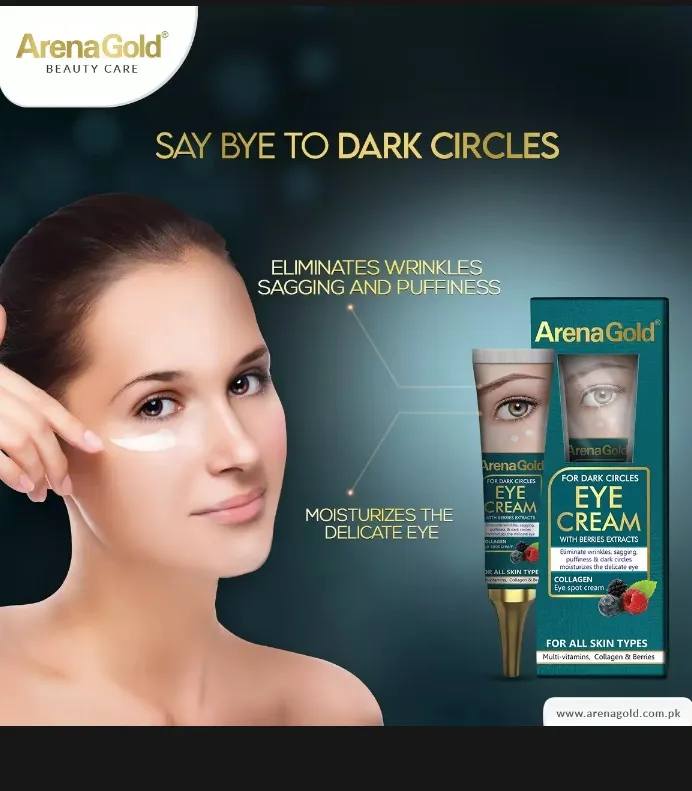 Black Friday Discounts for Arena Gold Collagen Eye Cream. Eliminates ...