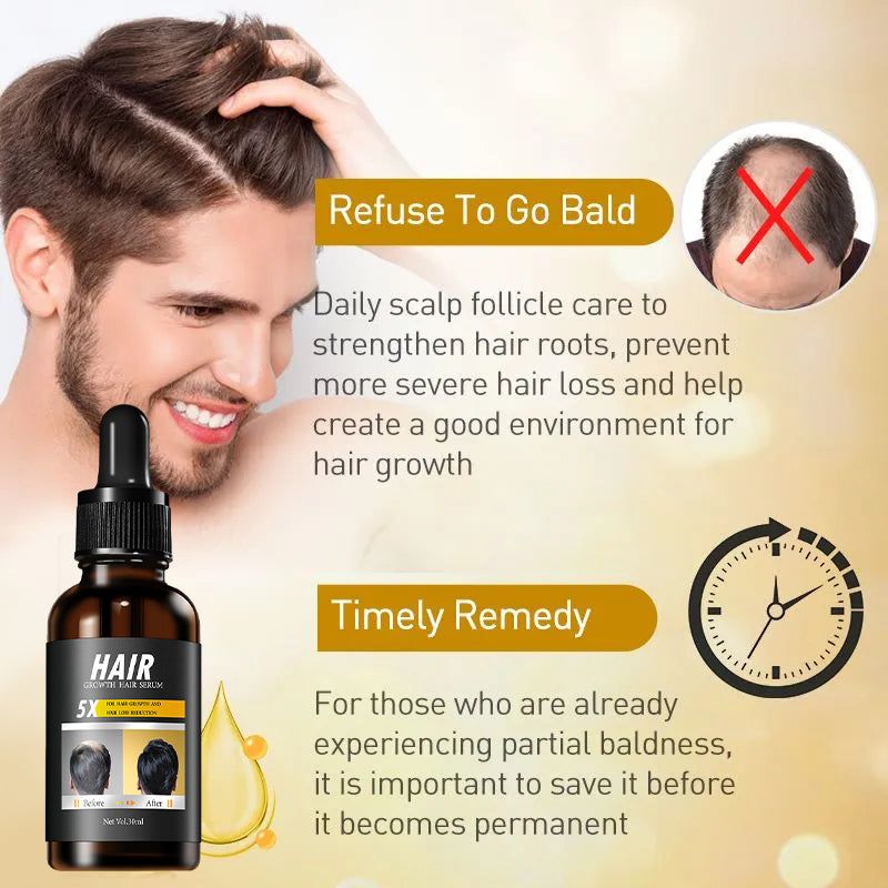 Best price for 30ml Rapid Hair Growth Serum For Black Women and Men ...