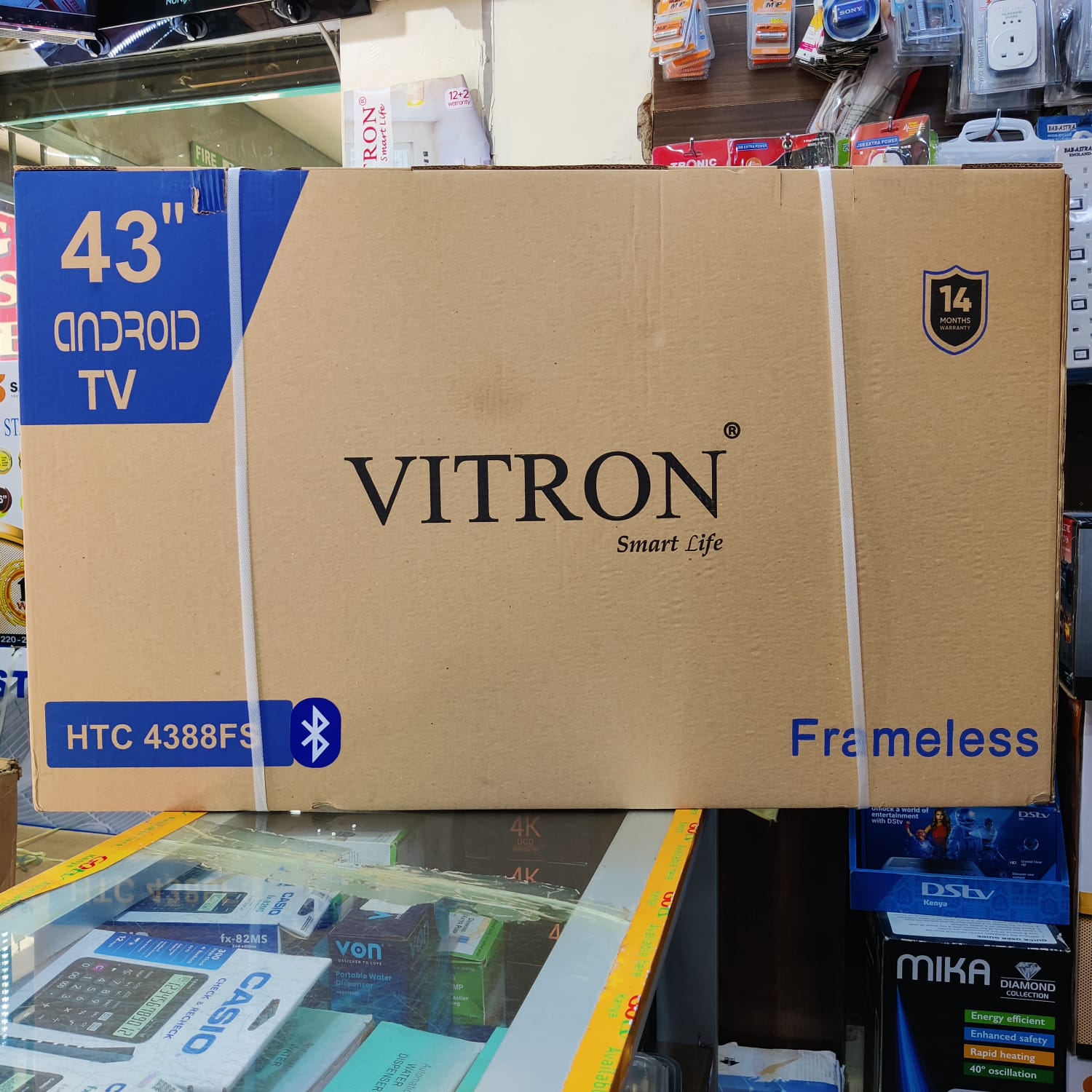 Exclusive discounts for ANNIVERSARY ️!!!🥳🥳.Vitron 43"inch -/BLUETOOTH TV/FHD Frameless Smart ...