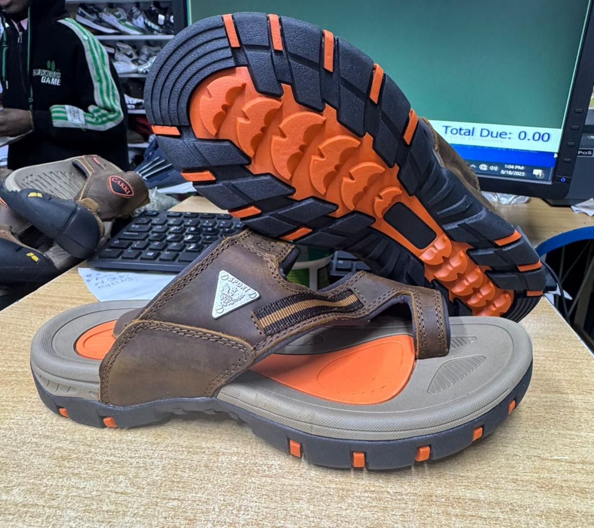 Best price for 🔥 ON OFFER LEATHER MEN OPEN SHOES & SLIDES VERY ...