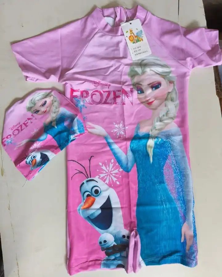 Best price for Kids Swimming Costume - Frozen Color-Colorful 1001444397