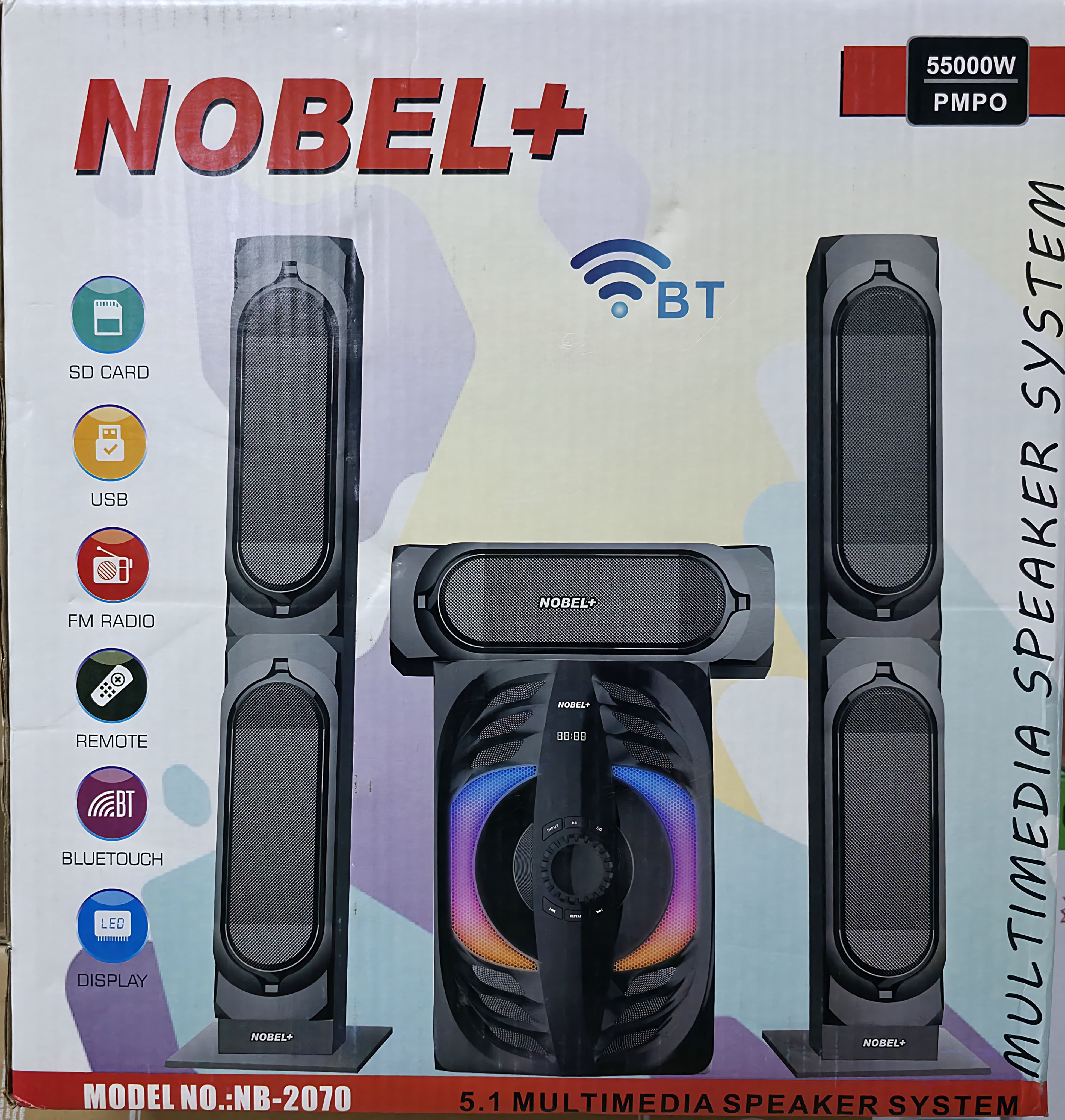 Best price for Nobel+ Soundbar NB-2070 3.1 – Where power meets ...