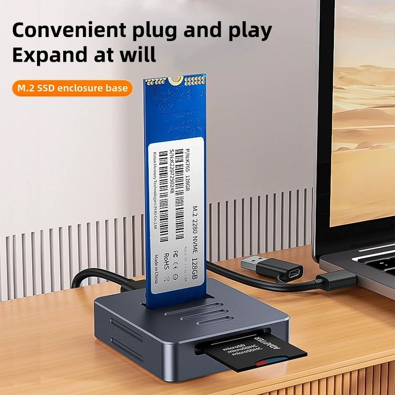 Best price for M.2 Solid State NVMe Single Protocol SD Card Reader Hard ...