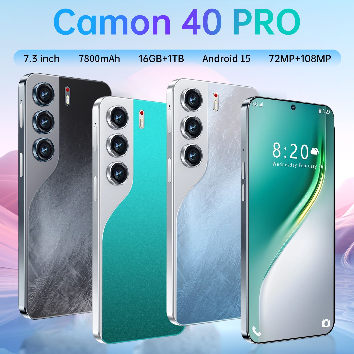 Best price for Camon 40 Pro 4G 3GB+32GB Original Smart Phone 7.3-inch ...