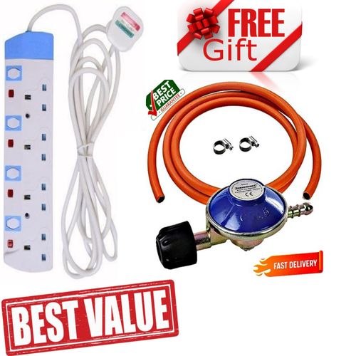 Best price for Power King 4 way power extension with switch + 6KG GAS ...