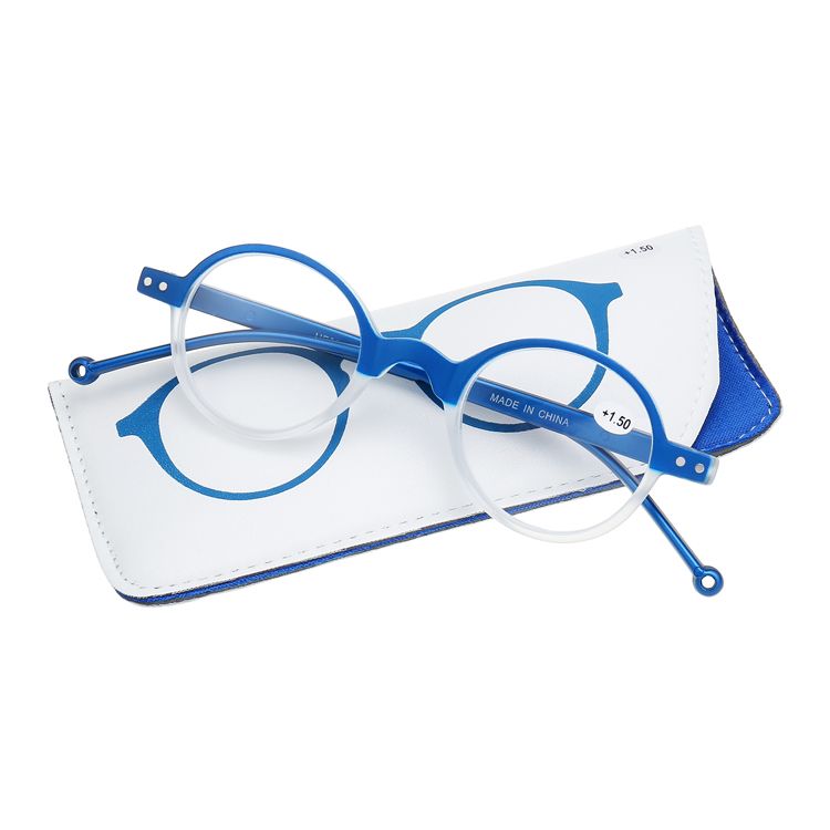 Best price for HELES Retro Vintage Small Oval Full-Rim Single Vision ...