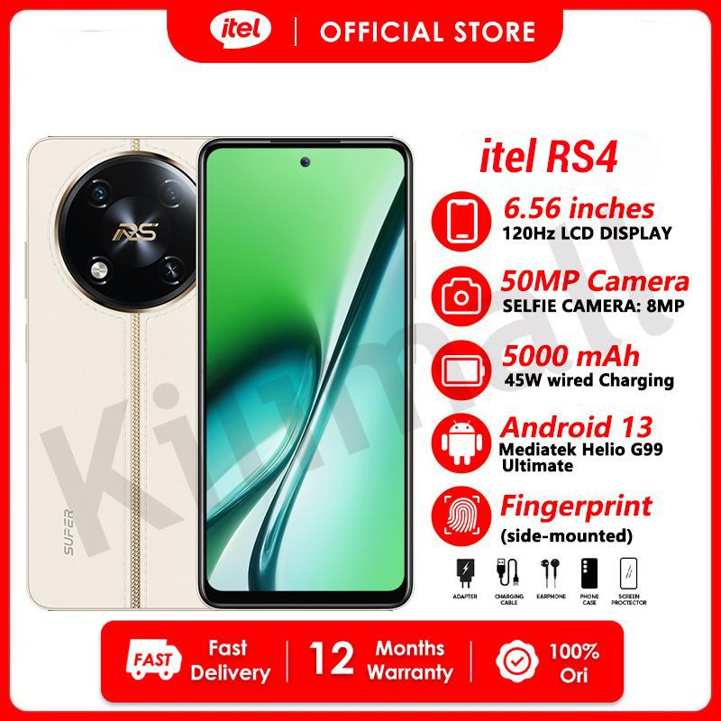 Best price for [Limited-time Deal] itel RS4 256GB + 16(8+8)GB RAM 6.56 ...