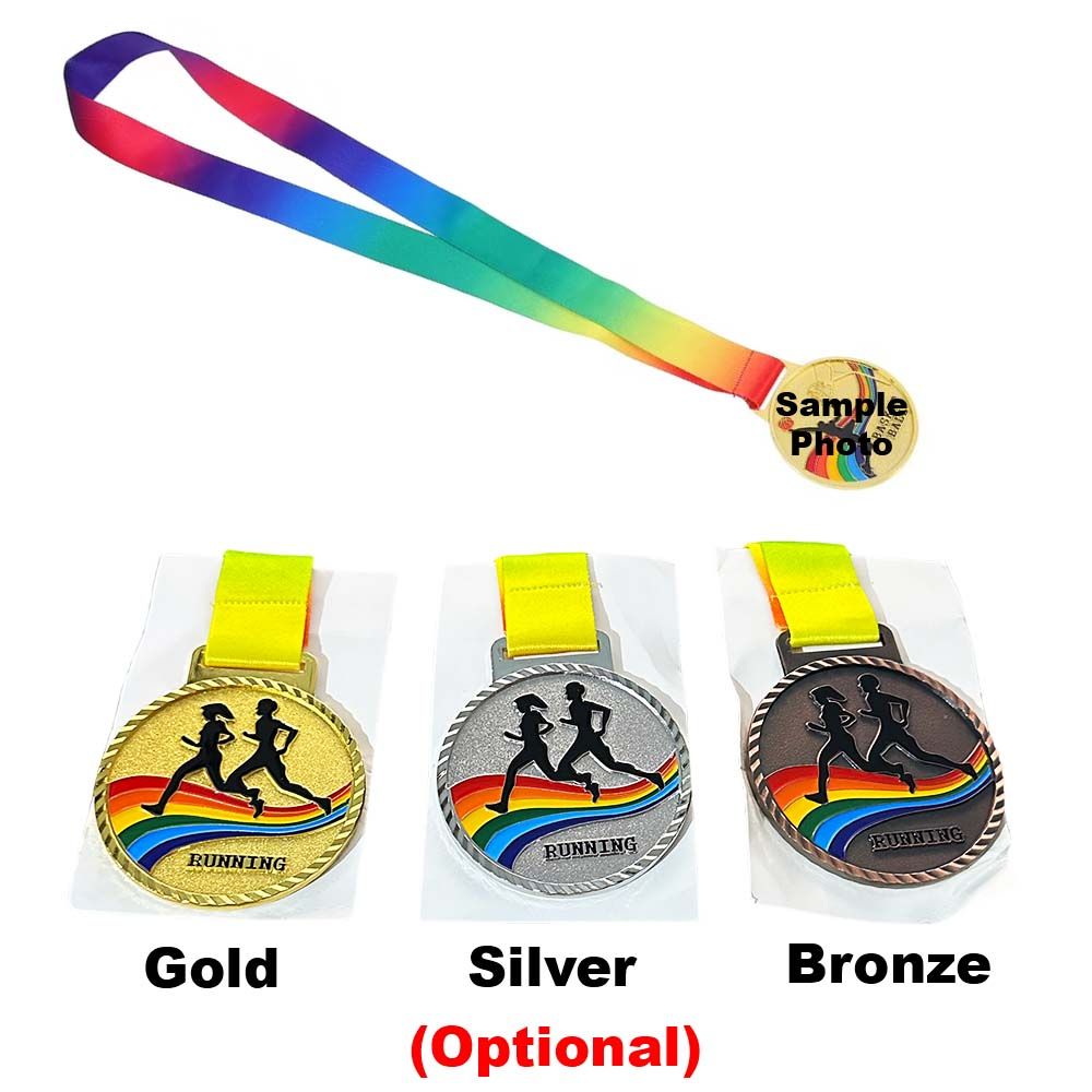 Best price for Running Medals For Runners Multicoloured - Gold/Silver ...
