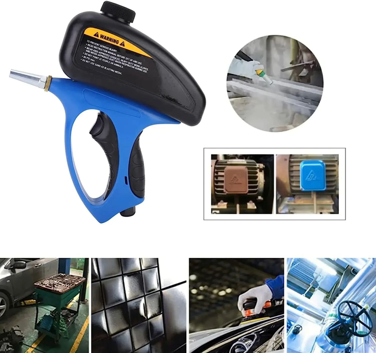 Best price for Handheld Gravity Blaster 90Psi Portable Sand Paint ...