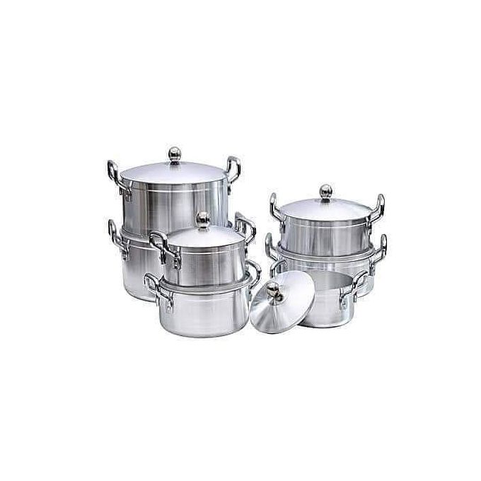 Best price for TC 17 Pieces Heavy Aluminium Cooking Pot Sufuria Set