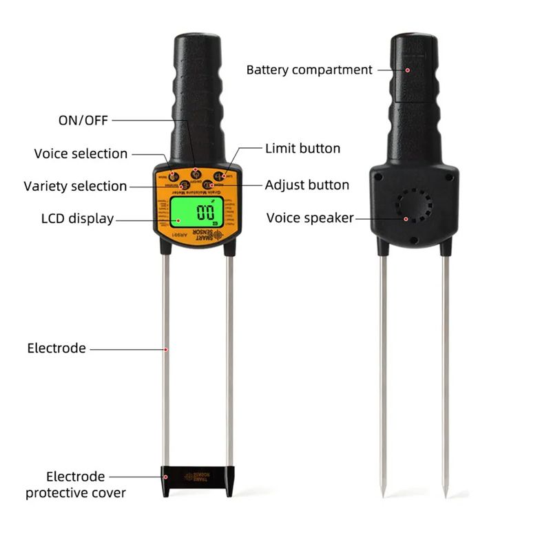 Best price for Grain measurement moisture humidity tester grain ...
