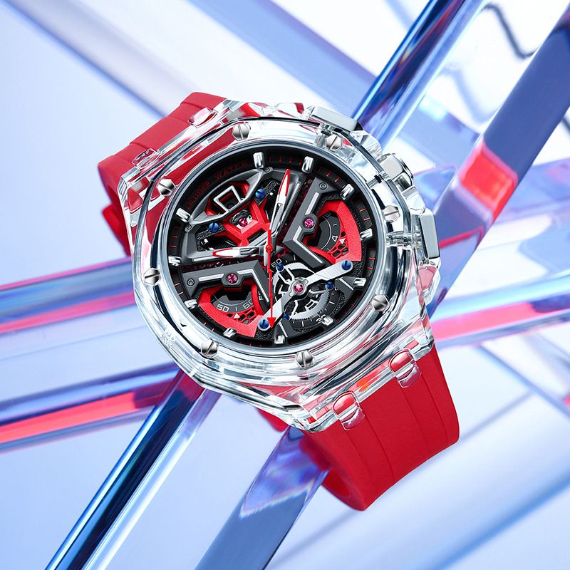 Best price for SVJ men's watches, high-end three-dimensional hollowed ...