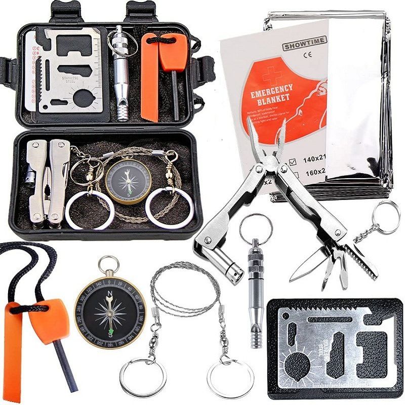 Best price for Outdoor camping emergency equipment kit for camping self ...