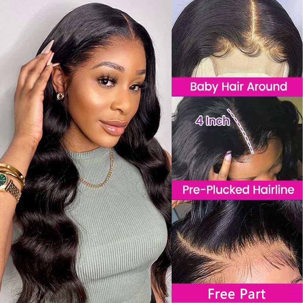 Best price for Miss Luna Hair 4x4inch Lace Closure Human Hair Body Wave ...