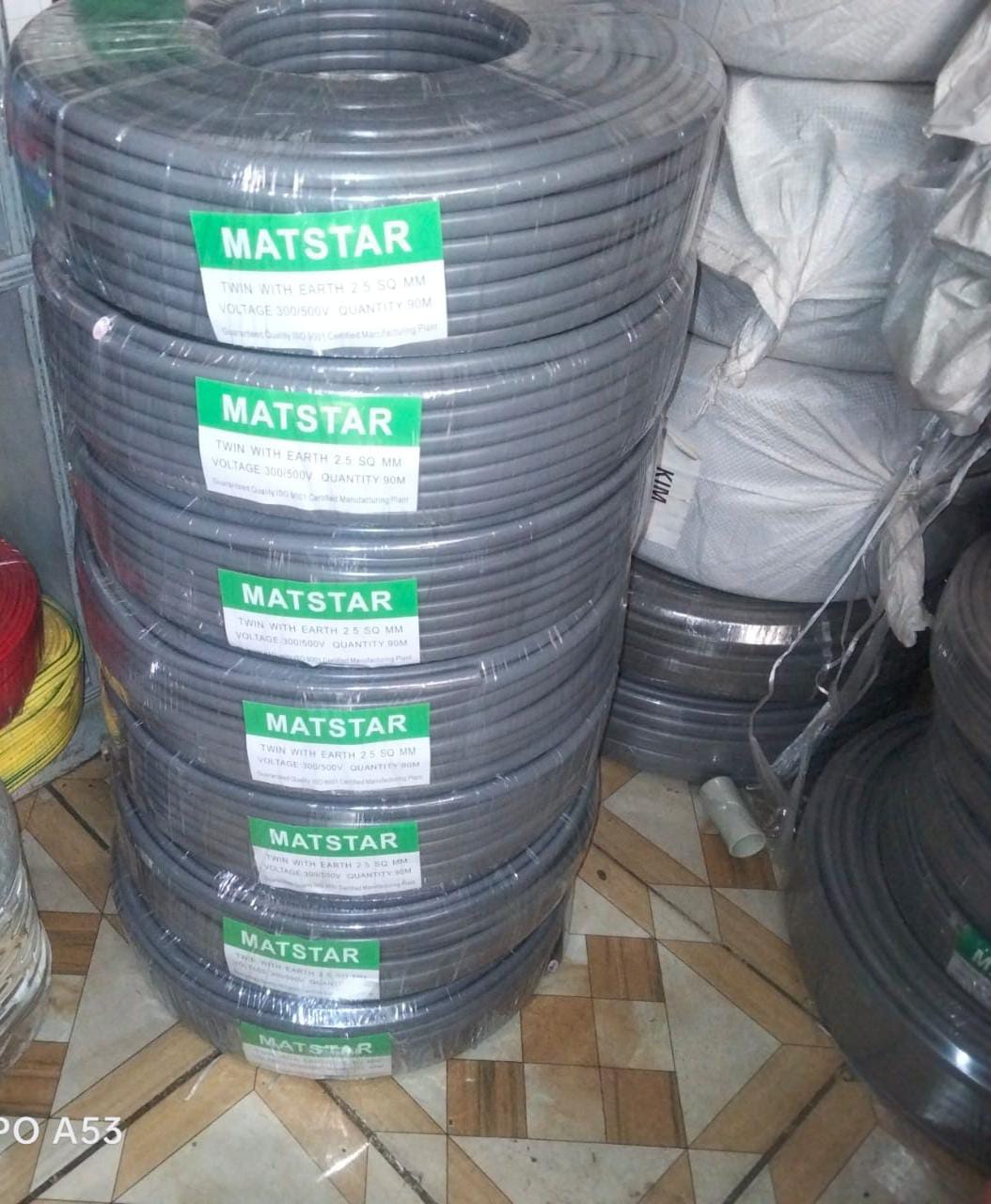 Best price for MATSTAR 2.5mm Twin with Earth Electrical Cable – 90M ...