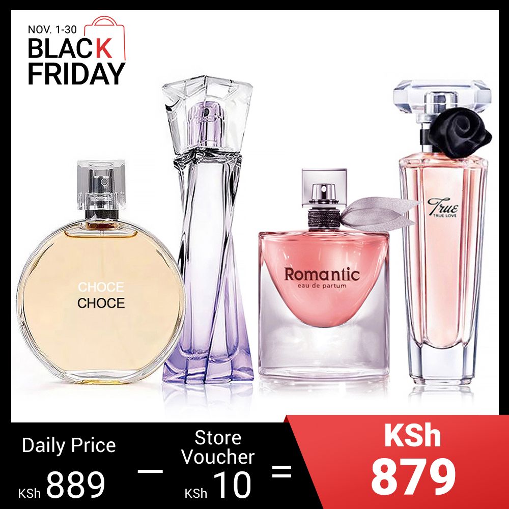 Black Friday Discounts for 25ml*4 Bottles Ladies Perfume Set Perfume Set Perfumes Flowers ...