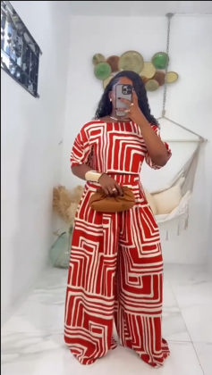 Best price for Sunset Maze Monochrome Top +Wide Free flowing 2pcs Pant ...