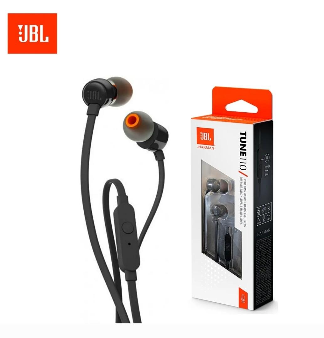 Best price for jbl Tune 110 wired 3.5mm Earphones full bass headphones ...