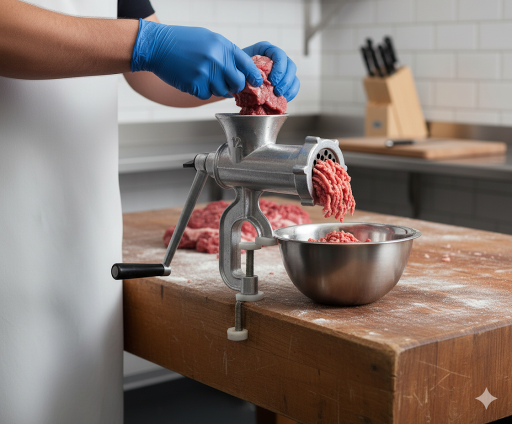 Best price for Manual Meat Mincer & Grinder Heavy Duty Multi-Function ...