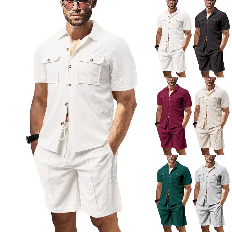 Best price for Men's Clothing Sets New Summer European American Men's ...