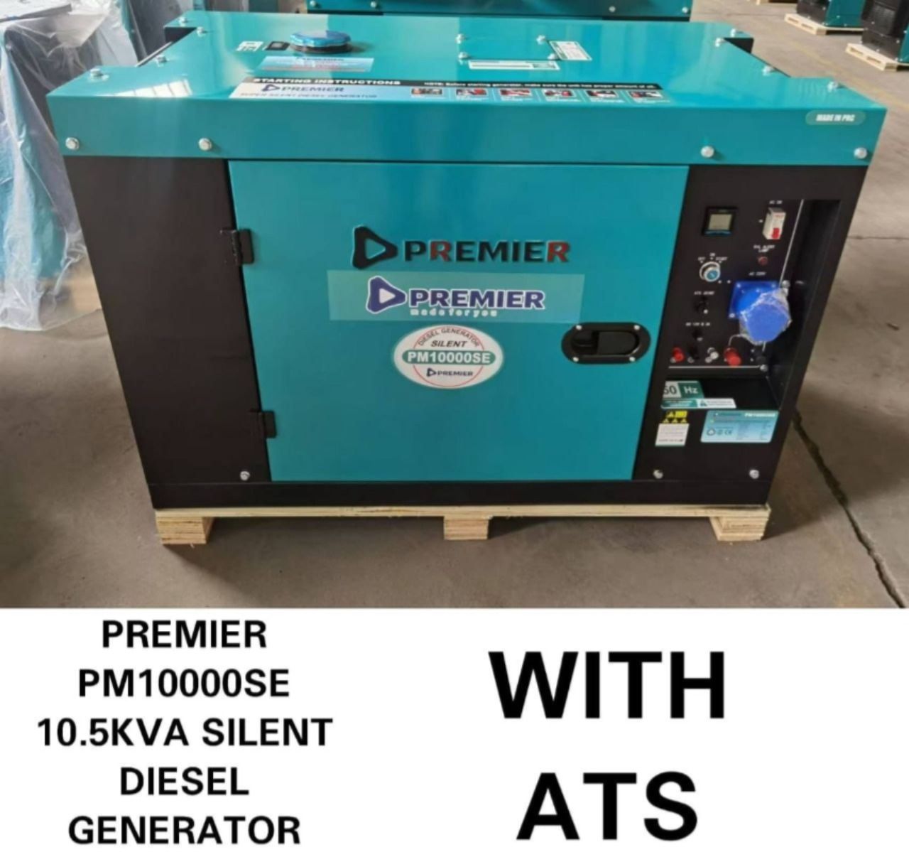 Best price for Premier PM10000SE 10.5kVA Silent Diesel Generator with ...