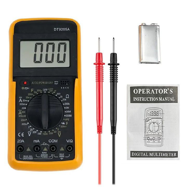 Best price for DT9205A Digital Multimeter Multimeter DC AC Voltage ...