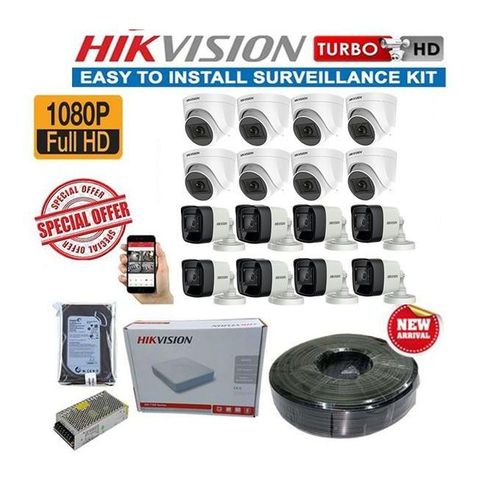 Best price for Hikvision 16 Turbo HD 1080P Full HD 2.0MP Resolution ...