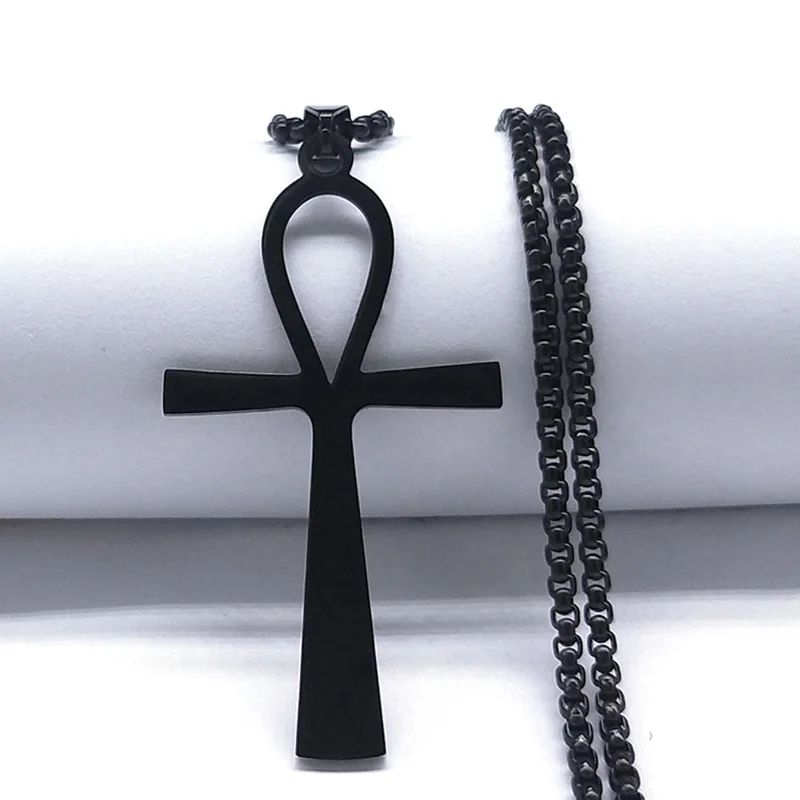 Best price for Ancient Egyptian Coptic Ankh Cross Black Tone Pendant ...