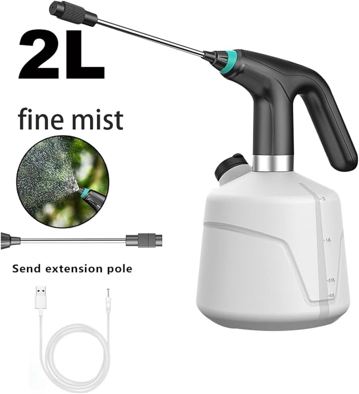 Best price for 2L - Automatic Electric Water Sprayer with Retractable ...