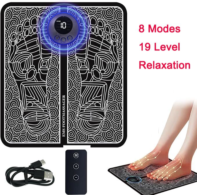 Best price for USB EMS Foot Massager Pad Portable Foot Care Massage Mat ...
