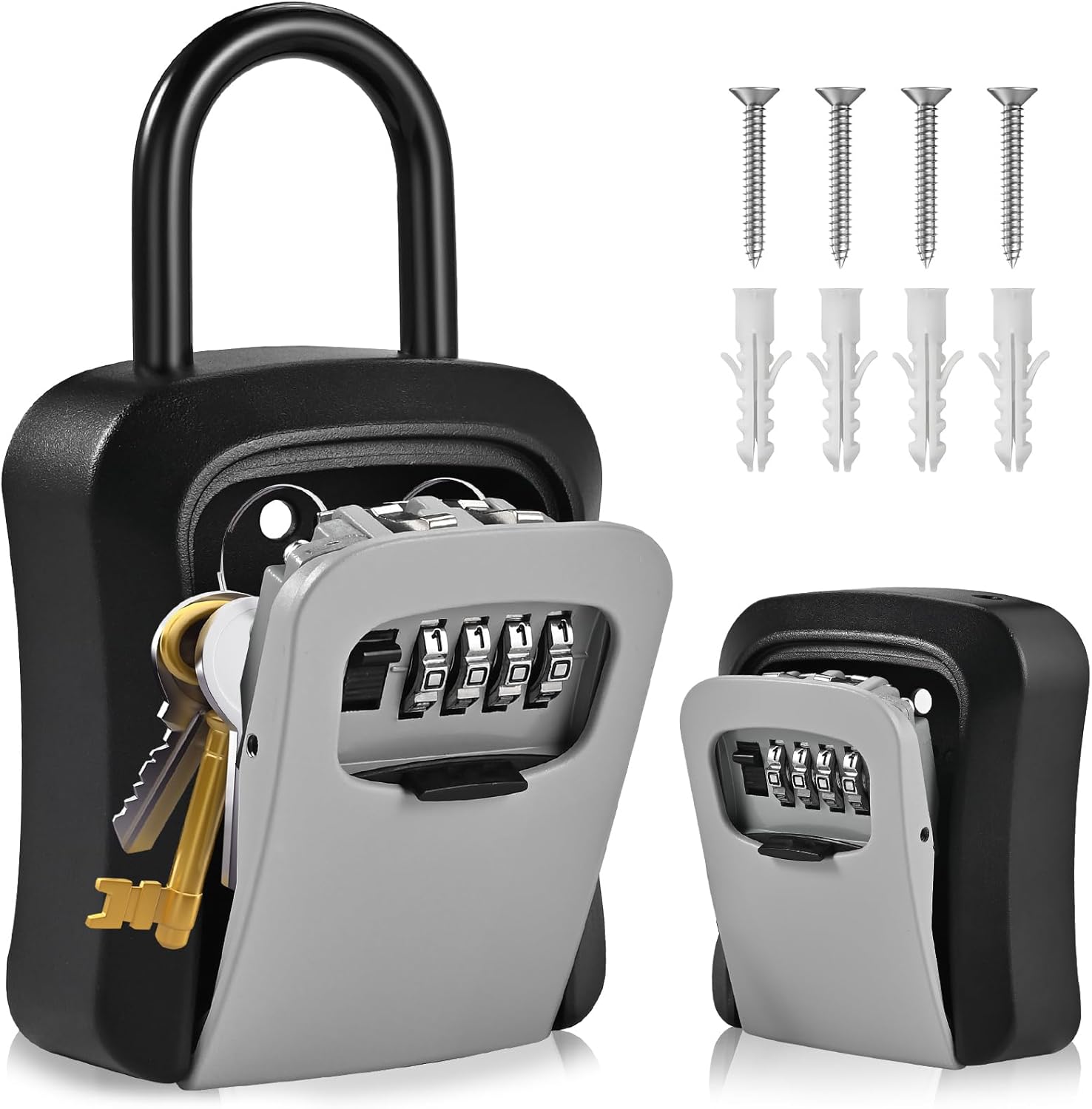 Best price for All alloy Key Lock Box Wall Mounted, Lock Box for House ...