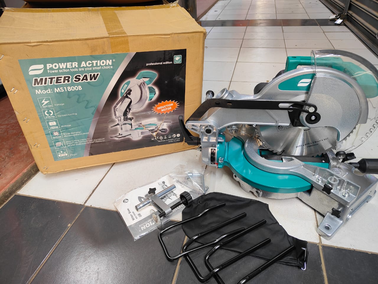 Best price for Electric miter saw Uses induction motor 1800 watts With ...