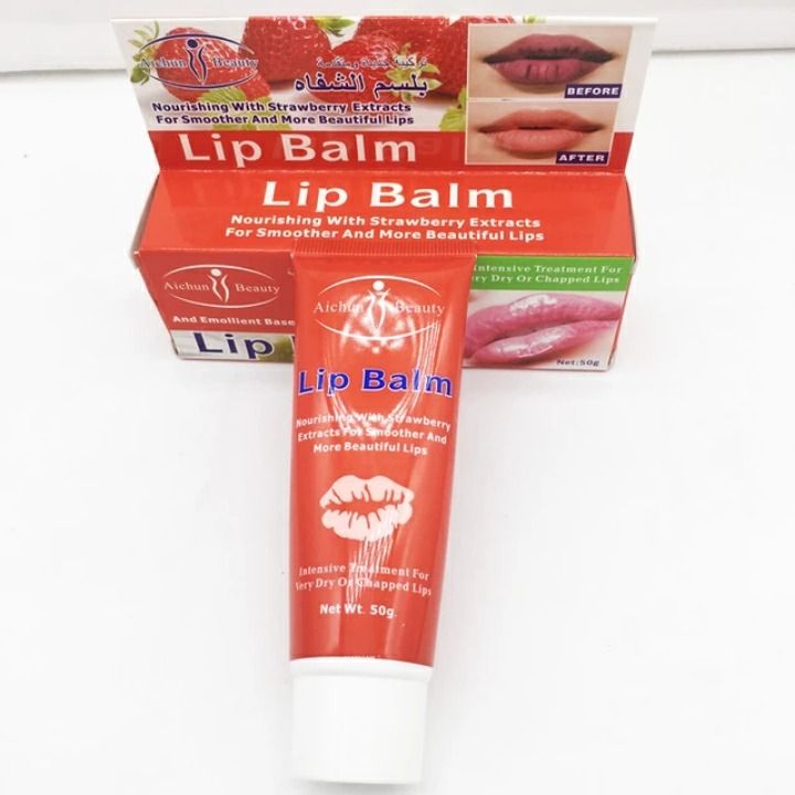 Best price for Lip Balm Moisturizing Emollient Strawberry Extract ...
