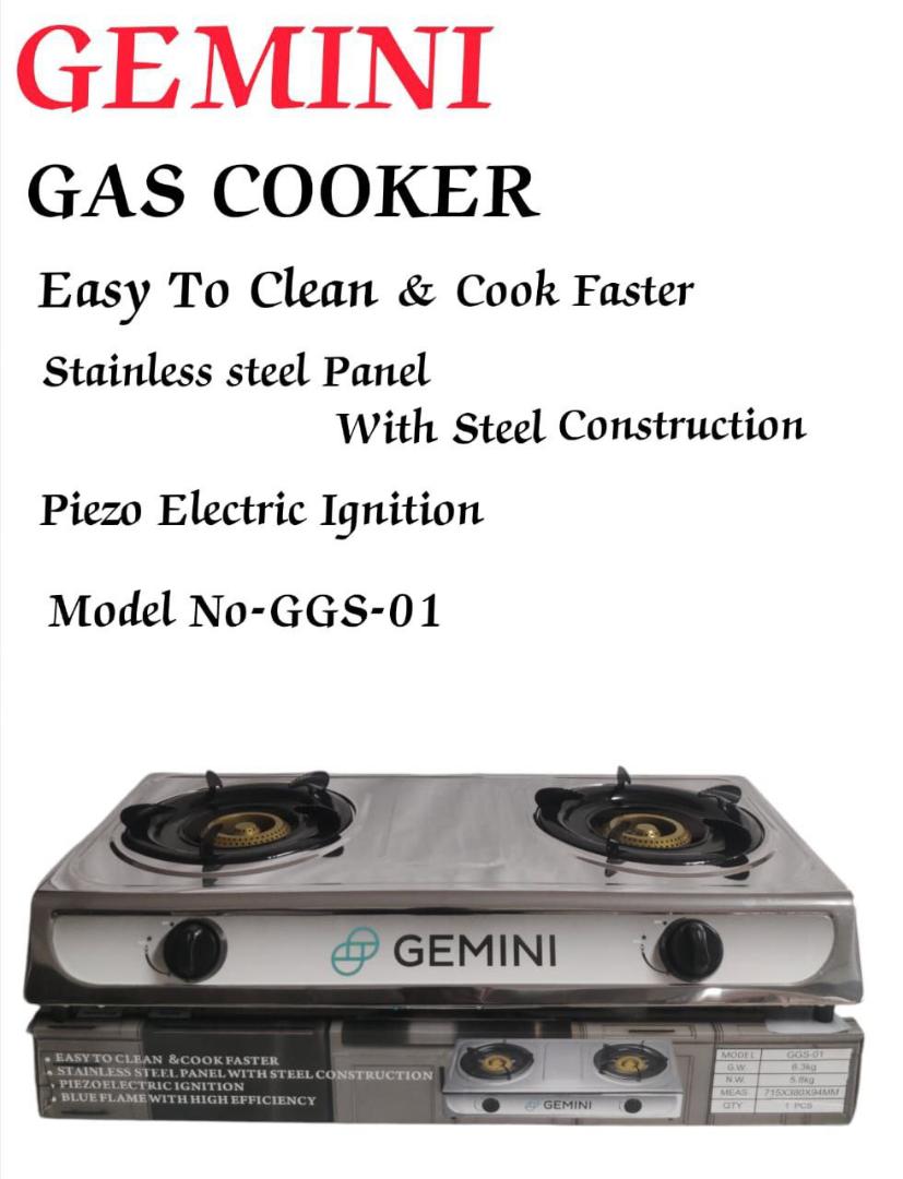 Best price for Gemini 2 burner gas cooker stainless steel gas stove ...