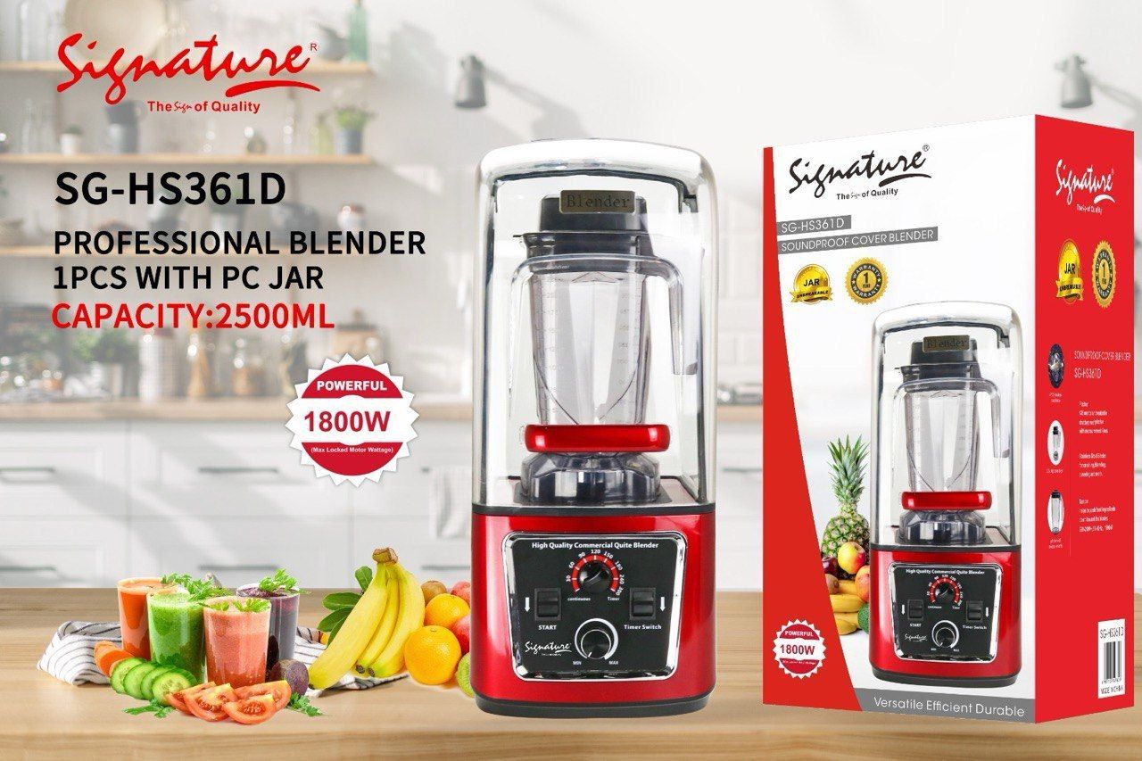 Best price for SG-SH-361D Signature 2.5 Litres Commercial Quite Blender with Soundproof Cover ...